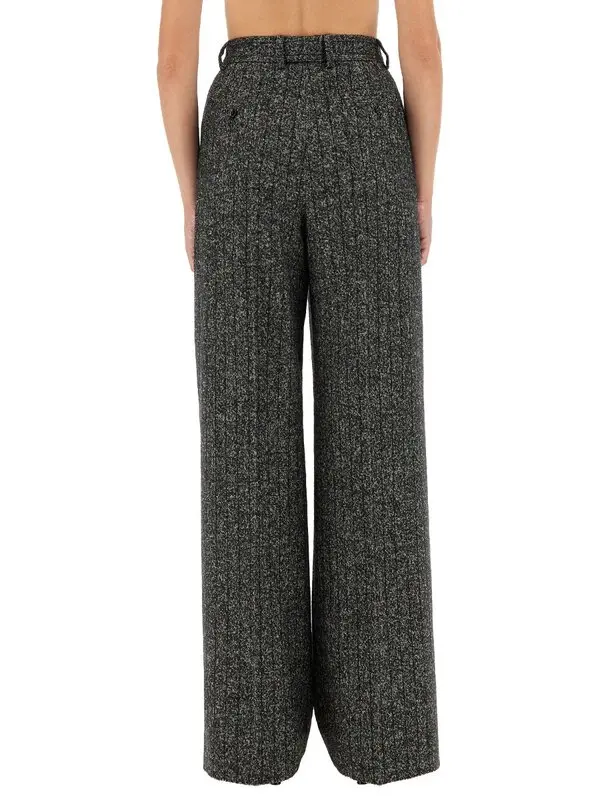 Dolce & Gabbana Striped Wool Pants