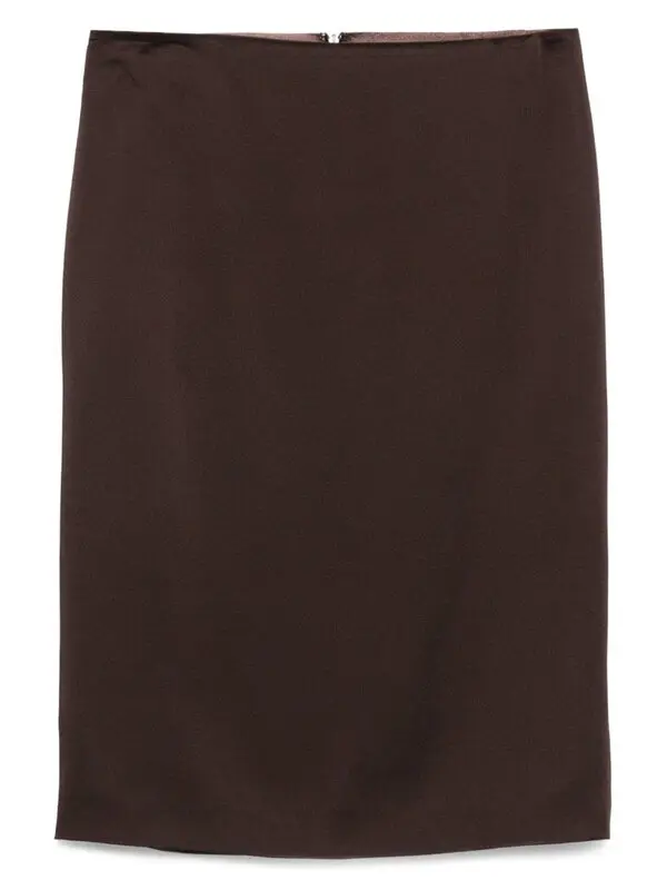 TOM FORD Satin Midi Skirt