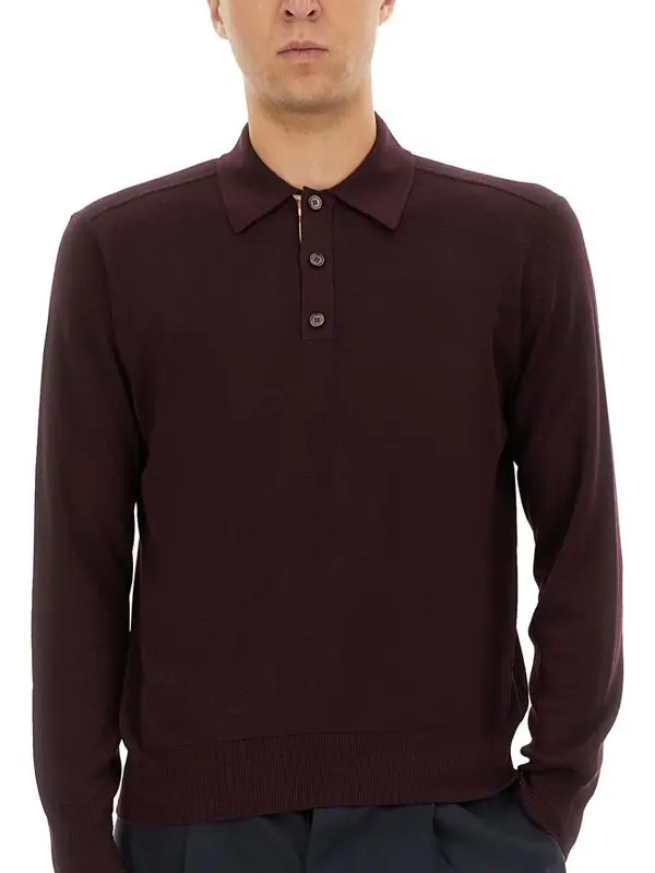 Burberry Shirt With Polo Collar