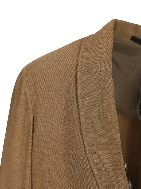 Giorgio Armani Deconstructed Blazer - Cream