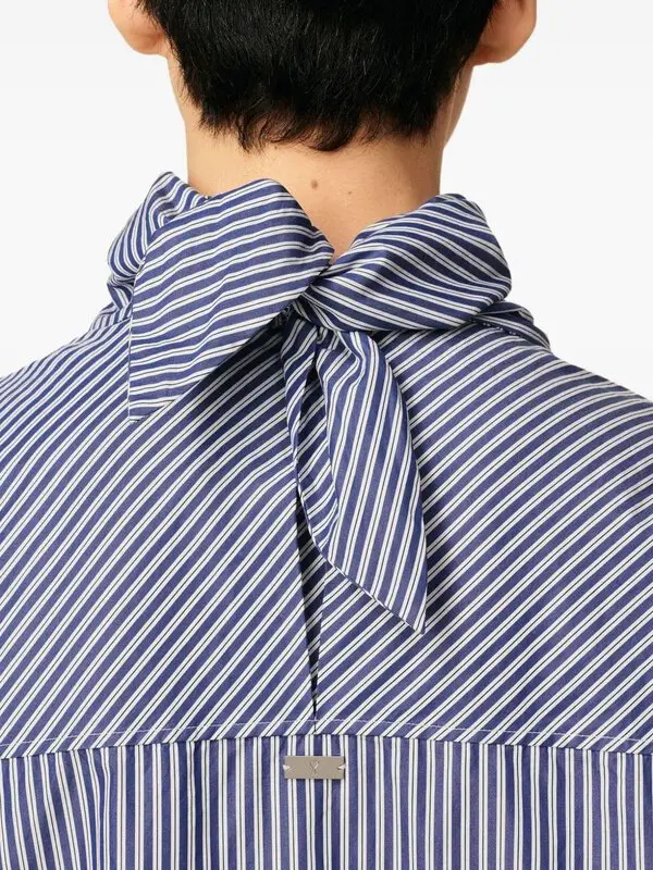 AMI Paris Striped Cotton Shirt - Multicolor