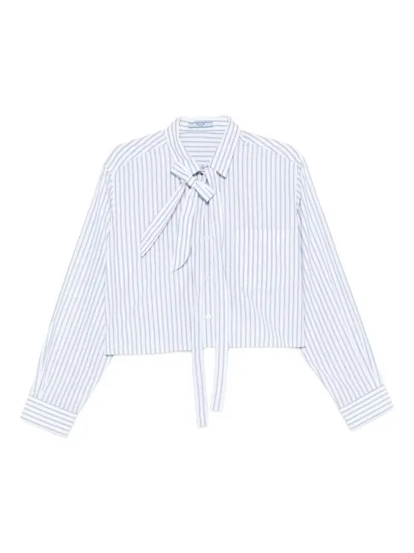 Prada Striped Cotton Shirt