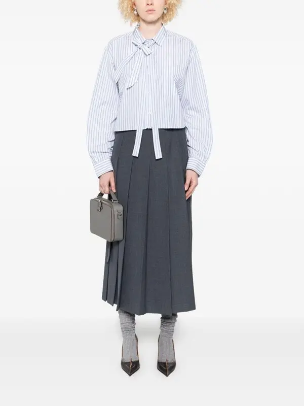 Prada Striped Cotton Shirt