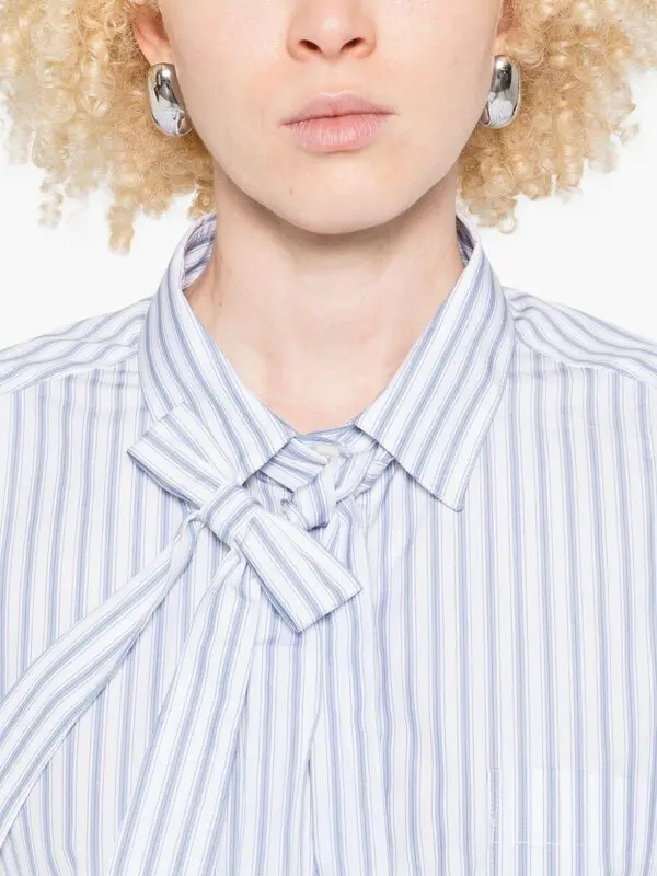 Prada Striped Cotton Shirt