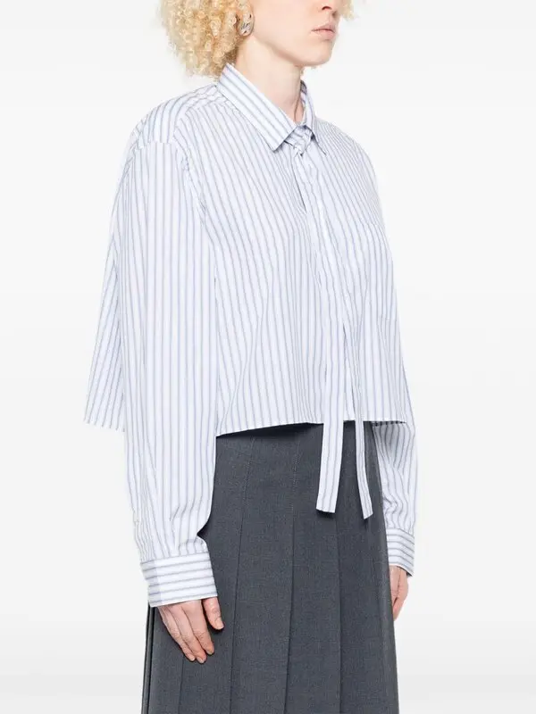 Prada Striped Cotton Shirt