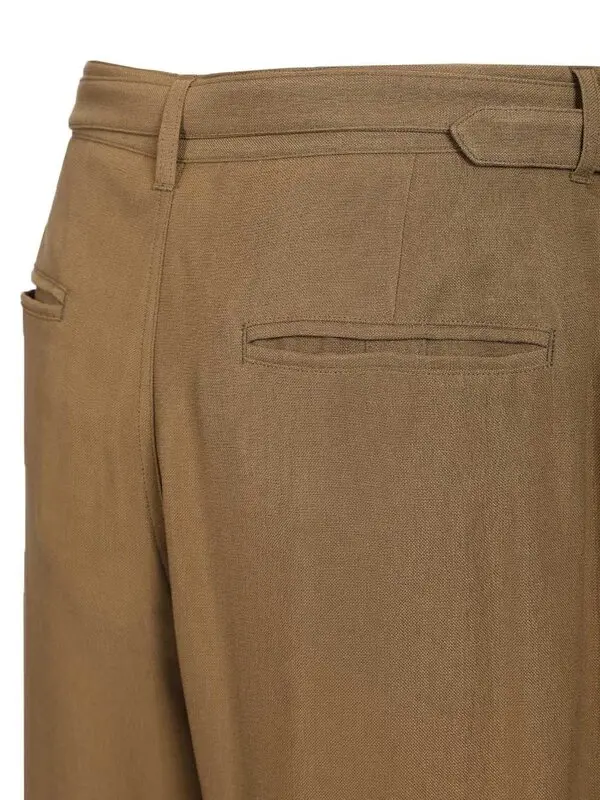 Giorgio Armani Tailored Trousers With Pleats