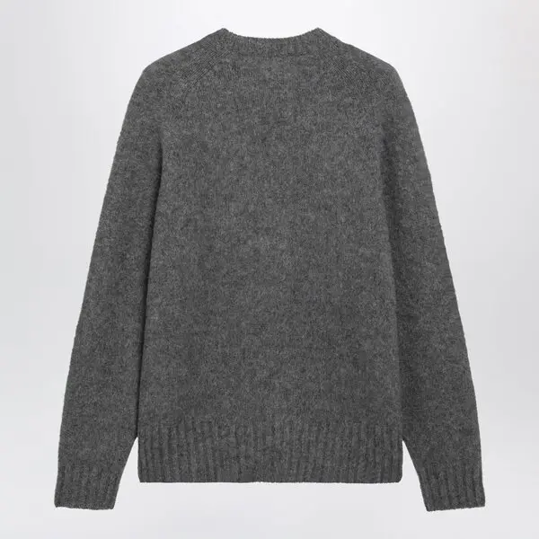 TOM FORD Cashmere Crew-neck Sweater In Light Charcoal - Gray