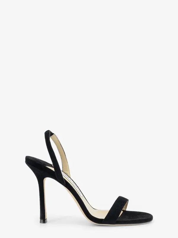 JIMMY CHOO Jenn 100 Suede Sandals