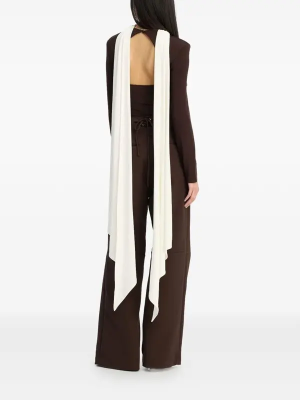 ROTATE BY BIRGER CHRISTENSEN Corset Trousers - Brown