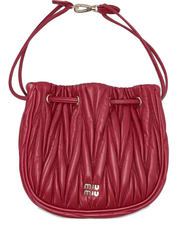 Miu Miu Matelassé Leather Mini Bag