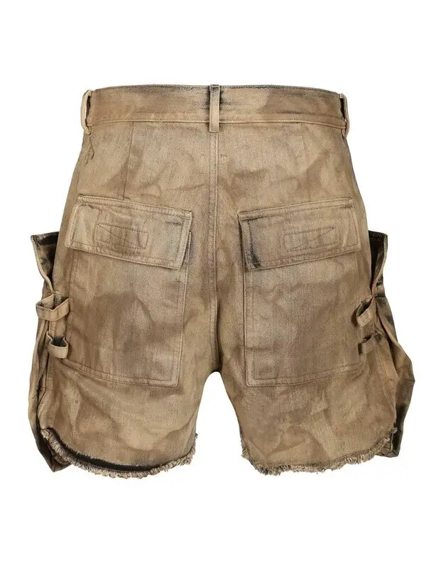 Rick Owens Stefan Cargo Shorts - Brown