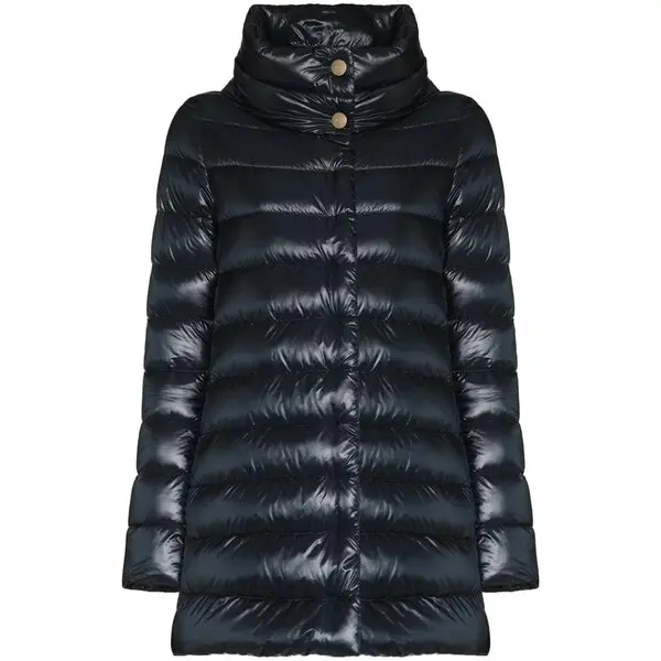 Herno High-shine Puffer Jacket - Blue
