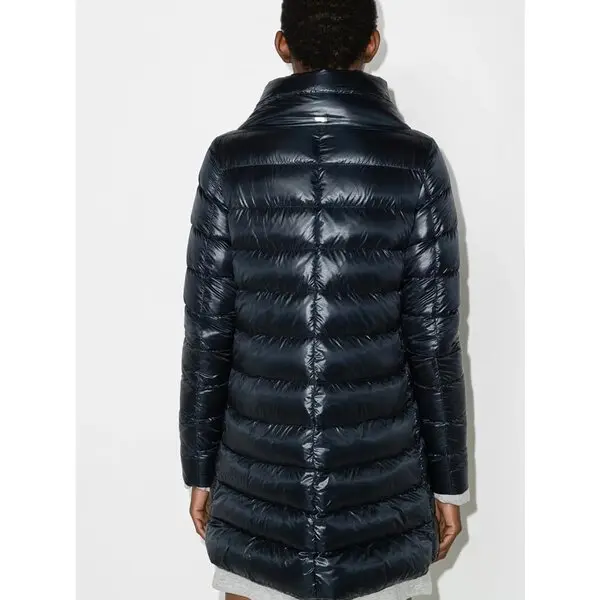 Herno High-shine Puffer Jacket - Blue