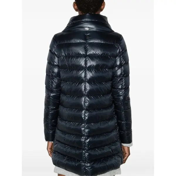 Herno High-shine Puffer Jacket - Blue