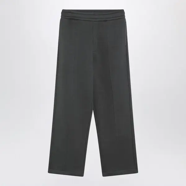 AMI Paris Anthracite Grey De Coeur Jogging Trousers - Gray