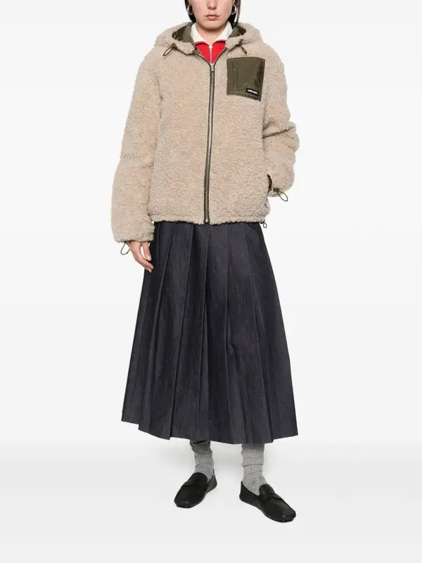 Miu Miu Teddy Blouson Jacket