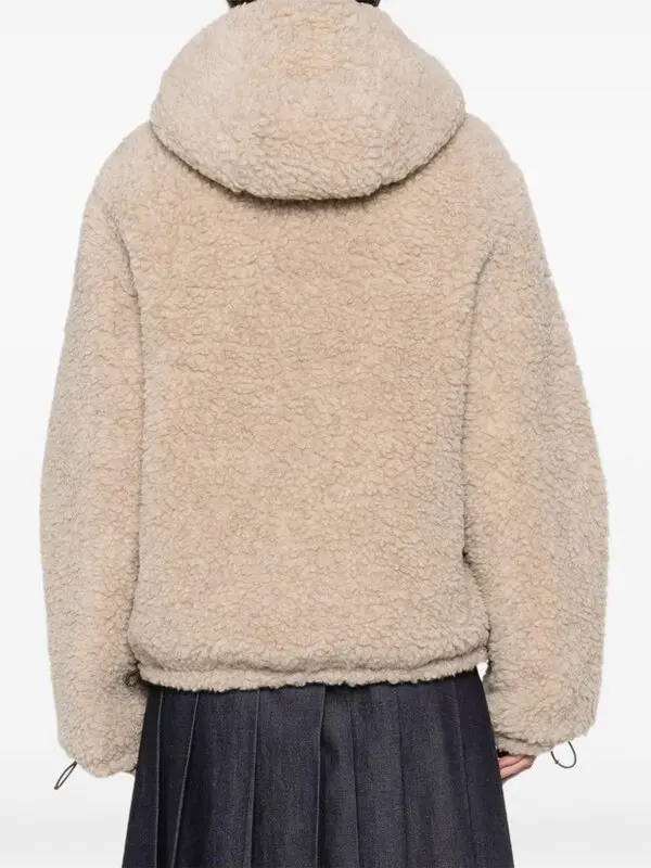 Miu Miu Teddy Blouson Jacket - Multicolor