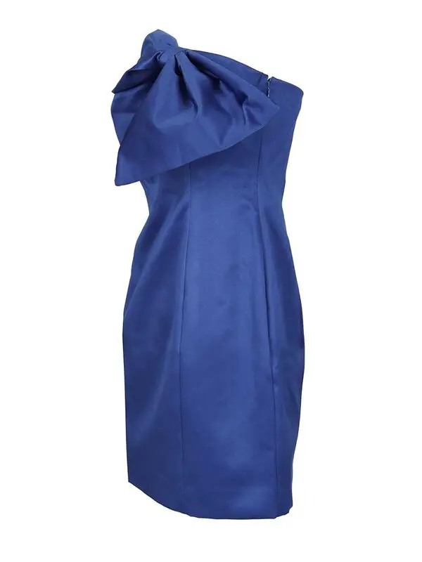 ROTATE BY BIRGER CHRISTENSEN Bow Mini Dress