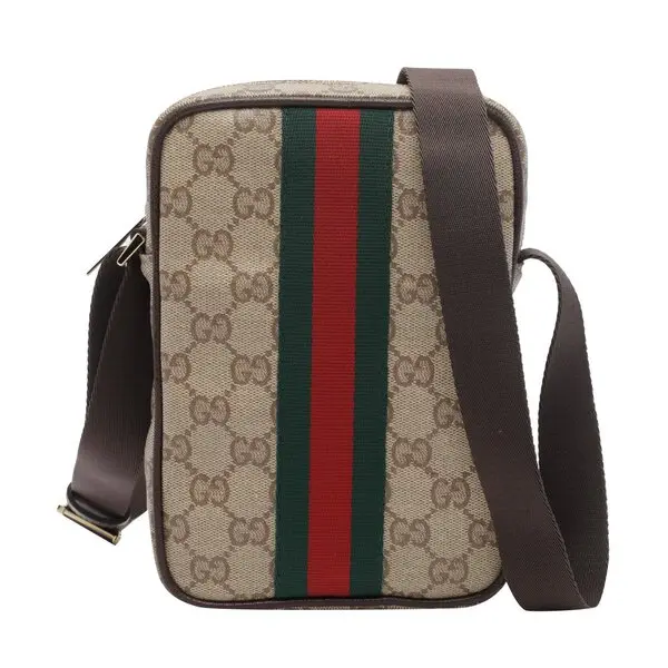Gucci Mini Gg And Web Crossbody Bag