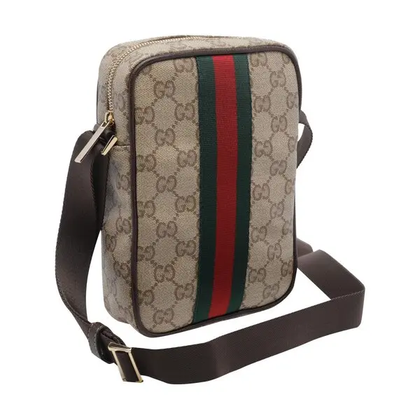 Gucci Mini Gg And Web Crossbody Bag