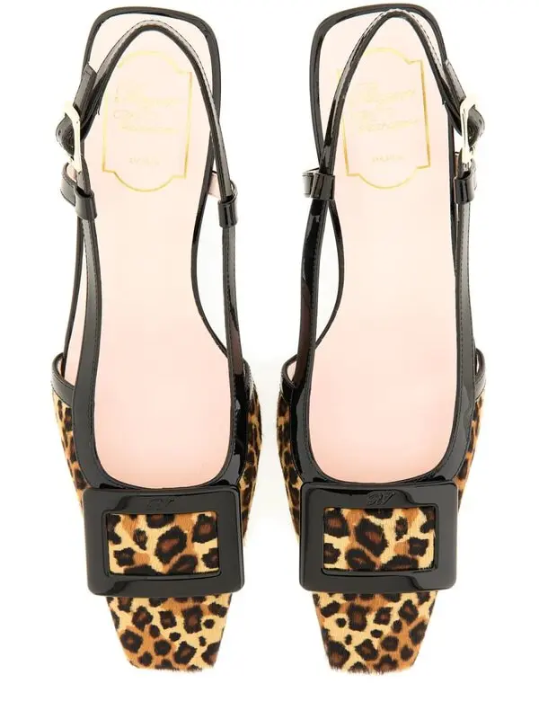ROGER VIVIER Belle Vivier Slingback Pumps - Multicolor