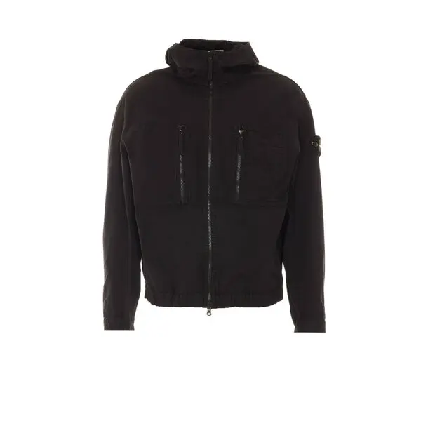 Stone Island Logo Ripstop Overshirt