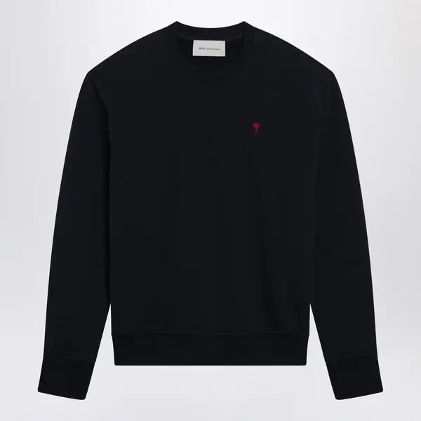 AMI Paris De Coeur Midnight Sweatshirt