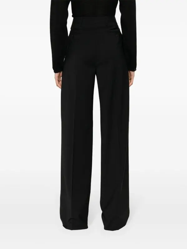 Rick Owens Straight Wool Trousers