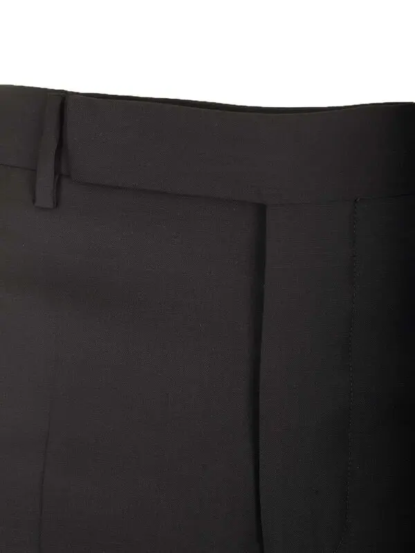 Rick Owens Straight Wool Trousers