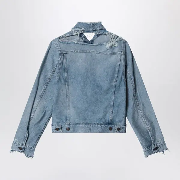 Acne Studios Distressed Denim Jacket