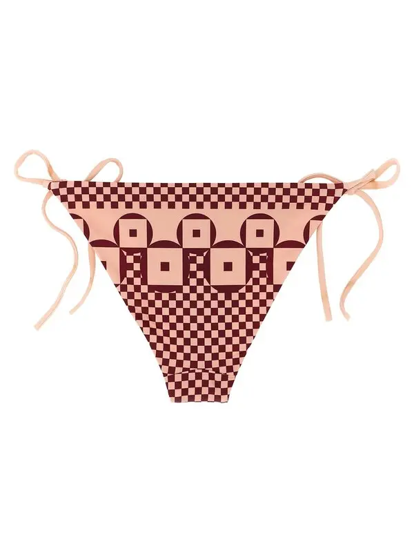 Fendi Micro Patchwork Bikini Briefs - Pink