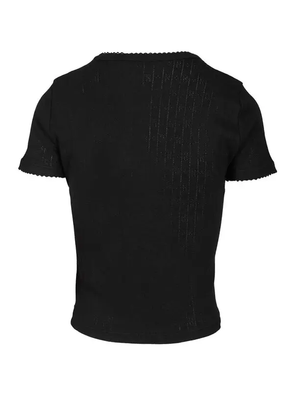 ROTATE BY BIRGER CHRISTENSEN Fitted T-shirt