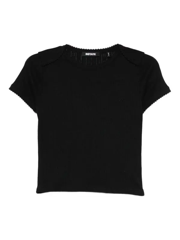 ROTATE BY BIRGER CHRISTENSEN Fitted T-shirt