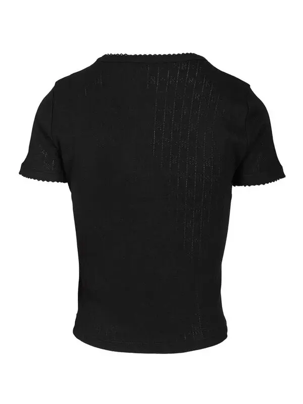 ROTATE BY BIRGER CHRISTENSEN Fitted T-shirt