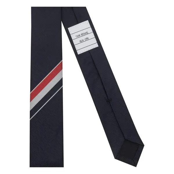 Thom Browne Logo Stripe Tie