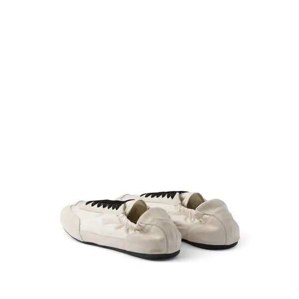 Prada Low-top Sneakers - Cream