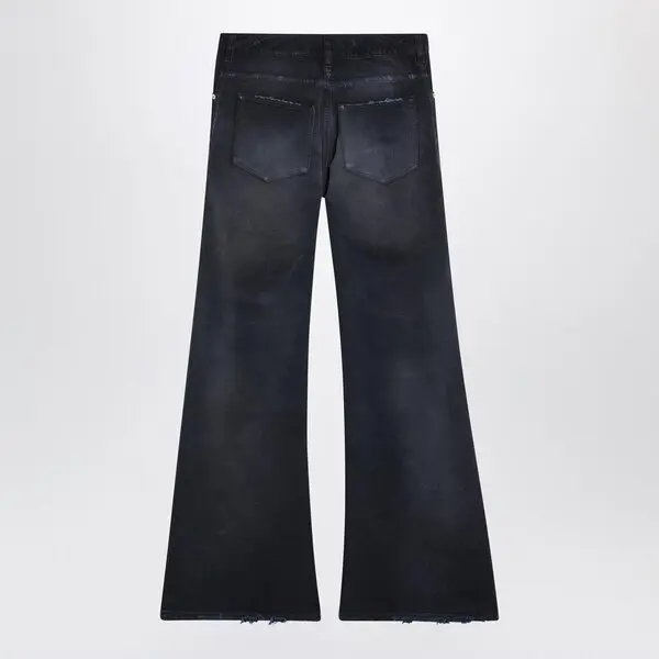 Balenciaga Wide Leg Jeans - Blue