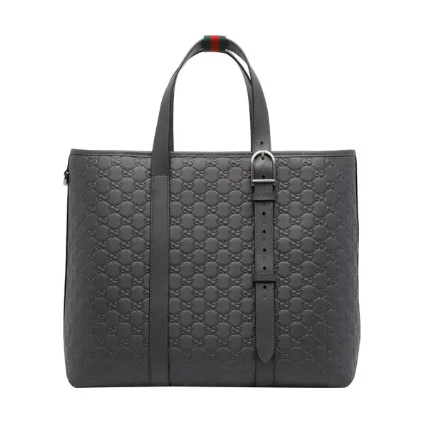 Gucci Big Gg Emblem Shopping Bag