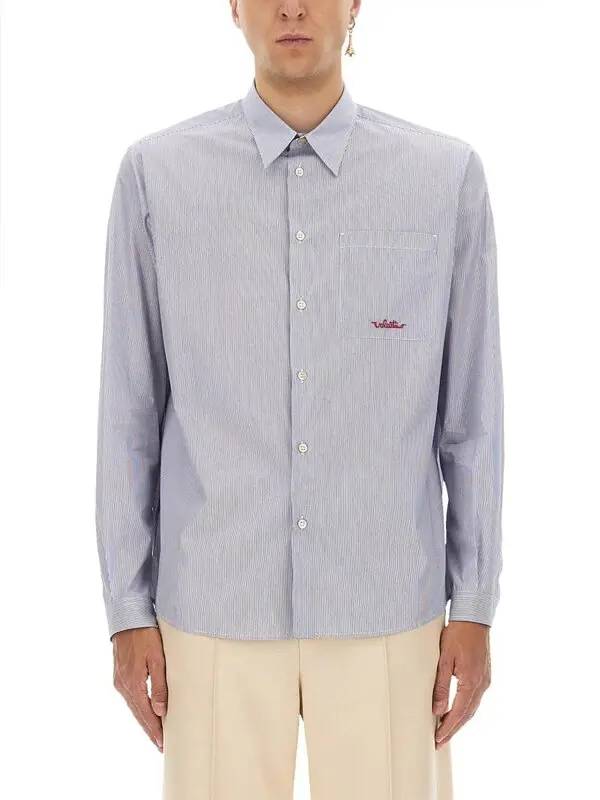 Valentino Garavani Striped Cotton Shirt - Multicolor