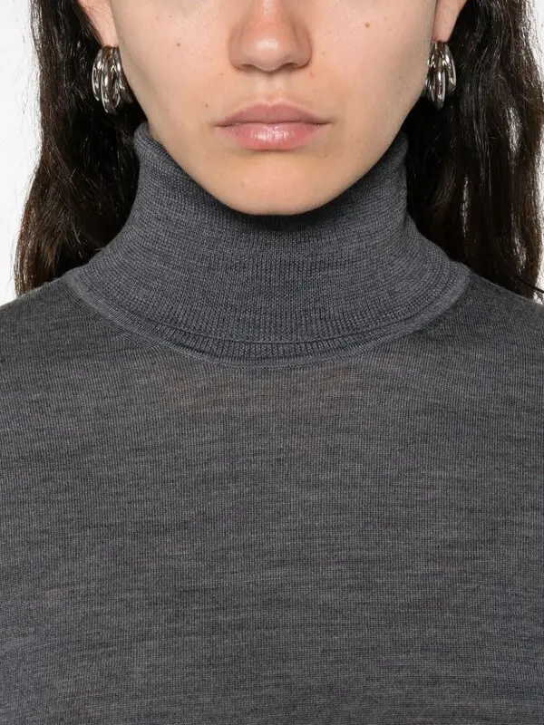FORTE_FORTE Merino Wool Turtleneck