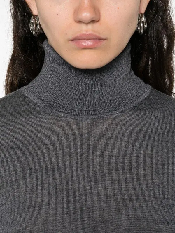 FORTE_FORTE Merino Wool Pullover - Gray