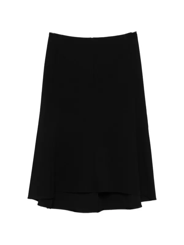 JIL SANDER Asymmetric Short Skirt