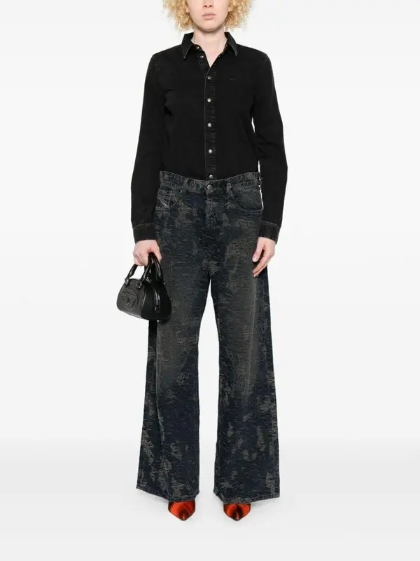 DIESEL® Denim Shirt - Black