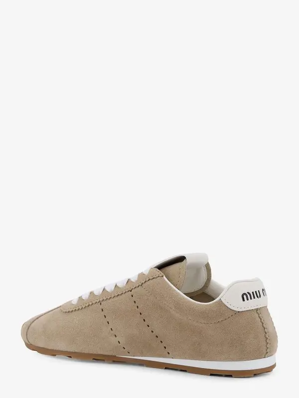 Miu Miu Suede Plume Sneakers