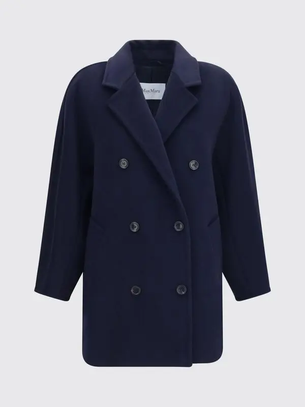 Max Mara Double-breasted Wool Caban Coat