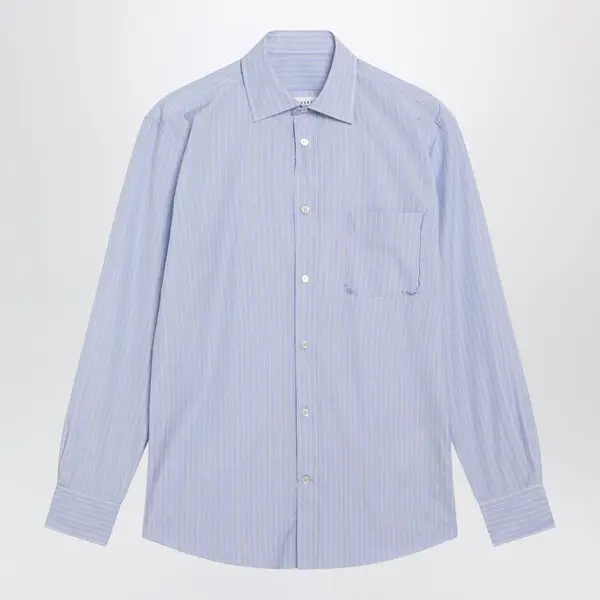 MAISON MARGIELA Striped Shirt In Light Cotton