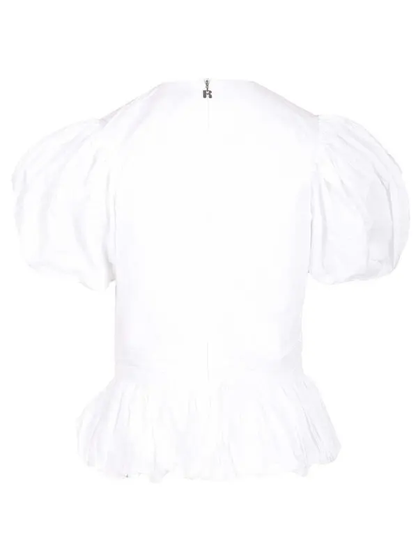 ROTATE BY BIRGER CHRISTENSEN Top With Puff Sleeves