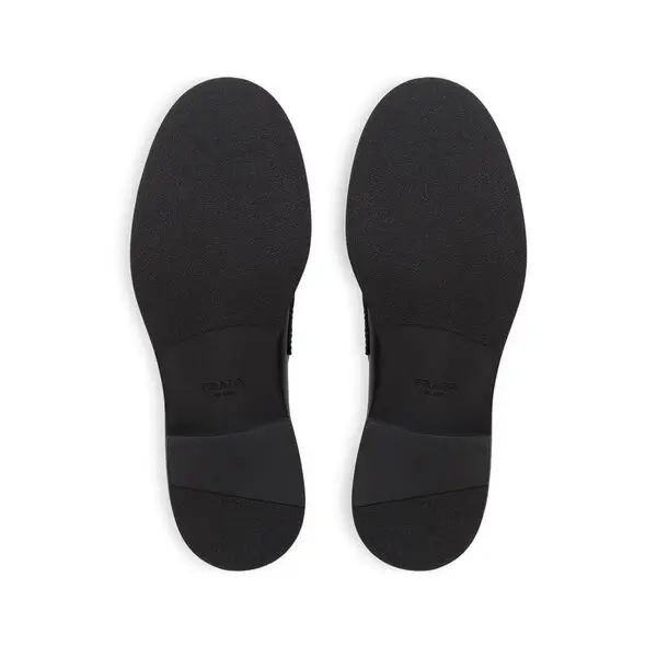Prada Brushed Leather Loafers