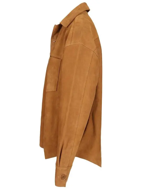 AMI Paris Suede Overshirt