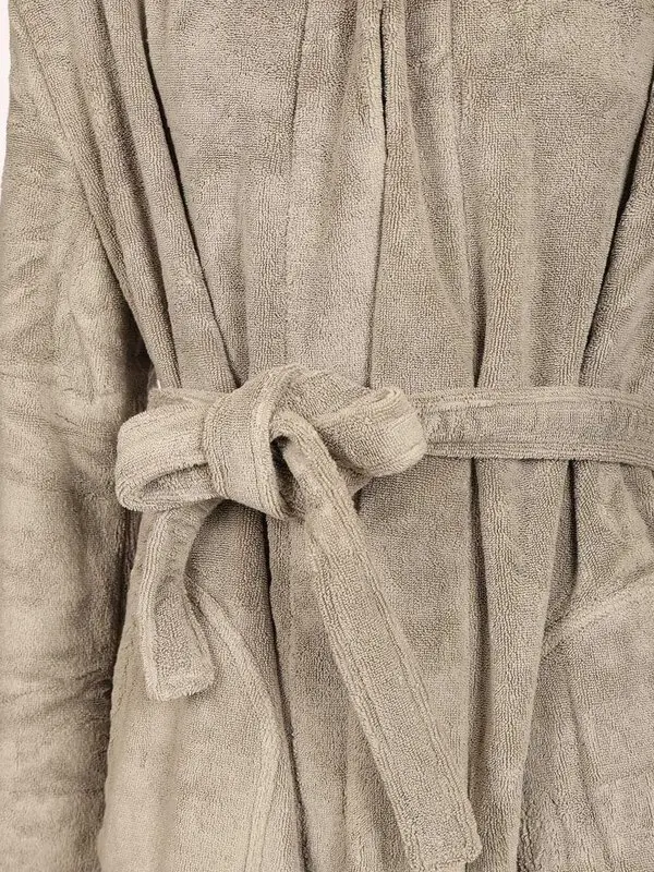 Rick Owens Cotton Bathrobe - Gray